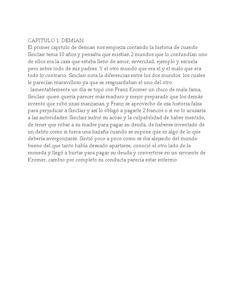 Demian | PDF