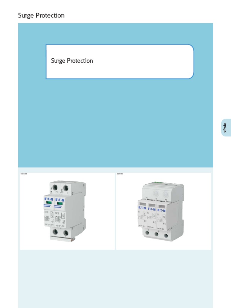 Surge Protection Device - Product Selection Guide | PDF | Fuse ...