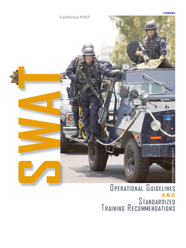 Swat Training Manual | PDF