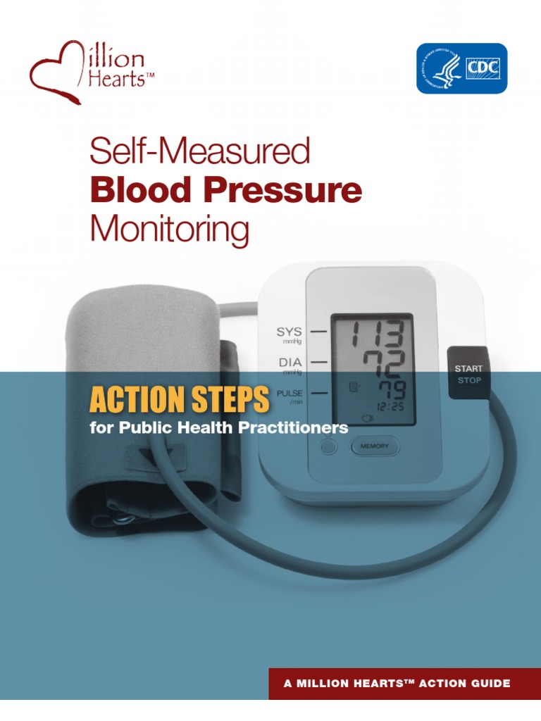 CDC Self Measured Blood Pressure Monitoring | PDF | Hypertension ...