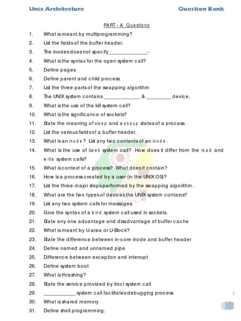 Unix Architecture | PDF | Operating System | Kernel (Operating System)