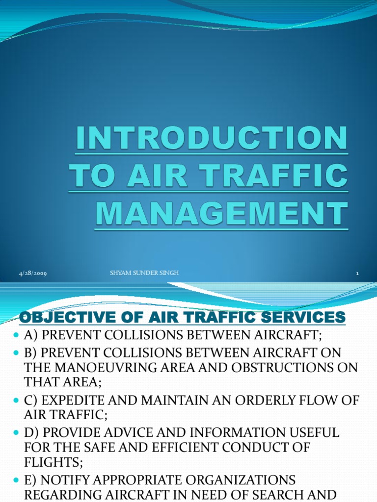 Introduction To Air Traffic Management | PDF | Air Traffic Control ...