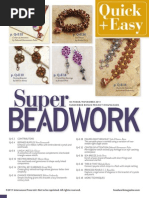 Beading Daily 5 Beadweaving Patterns PDF | PDF | Beadwork | Bead