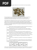 Hi-Lok Pin Charts | Rivet | Stainless Steel