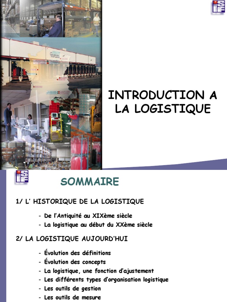 1 Introduction Logistique | PDF