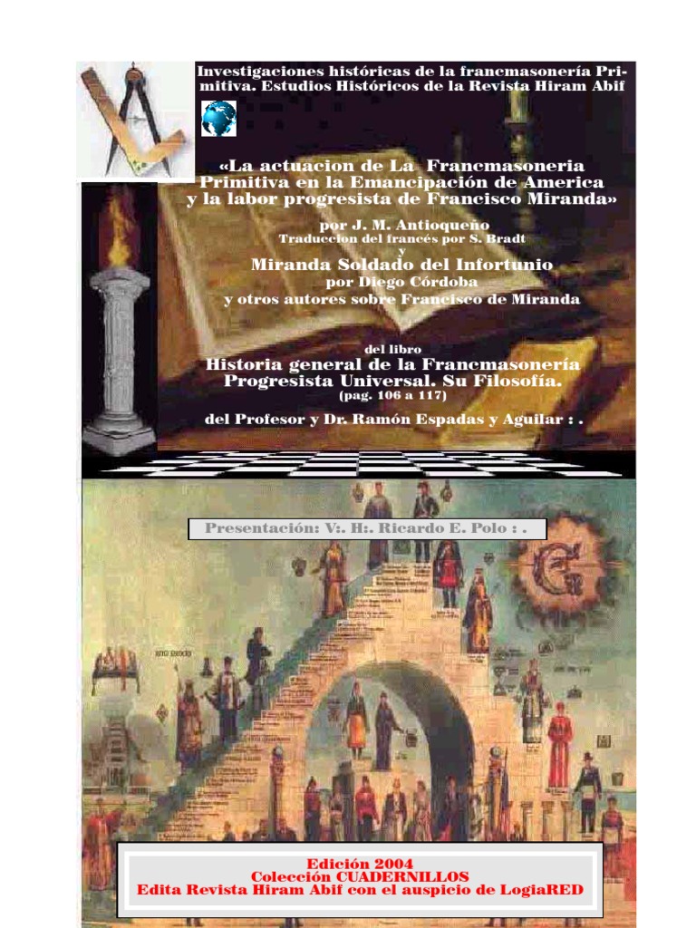 Historia de La Francmasoneria Y Su Filosofia PDF | PDF | Masonería | España