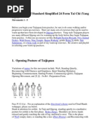 Tai Chi Moves | PDF