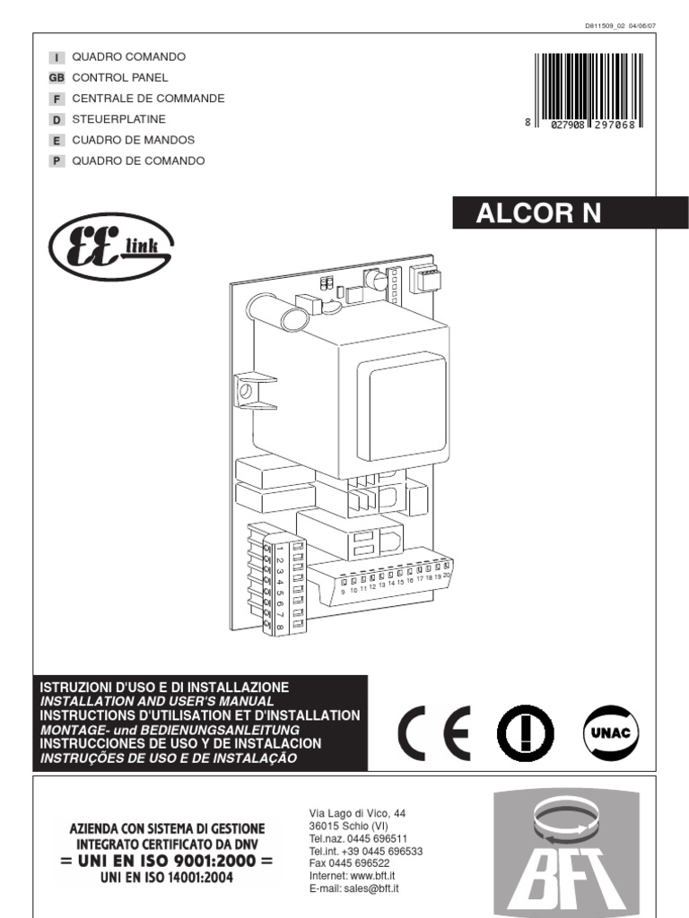 Manual Alcor | PDF