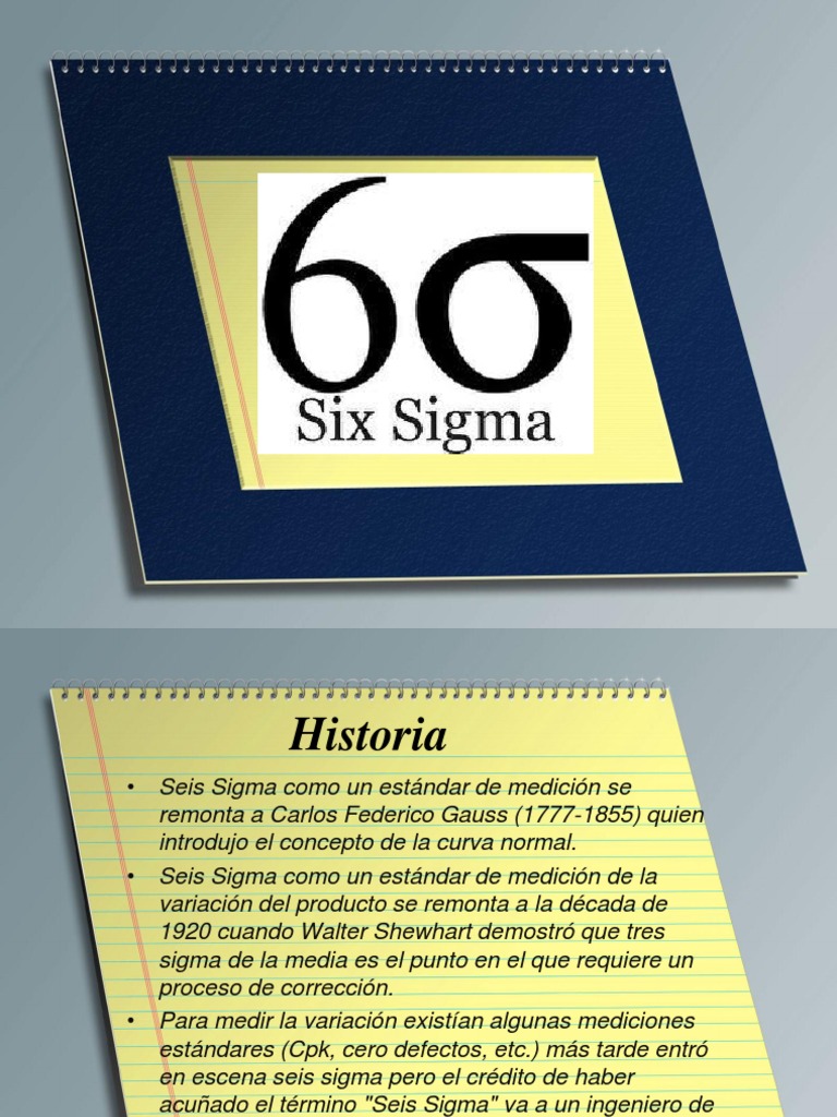 Six Sigma | PDF | Six Sigma | Análisis de variación