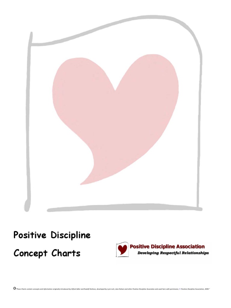 Positive Discipline Concept Charts | PDF | Psychological Concepts ...