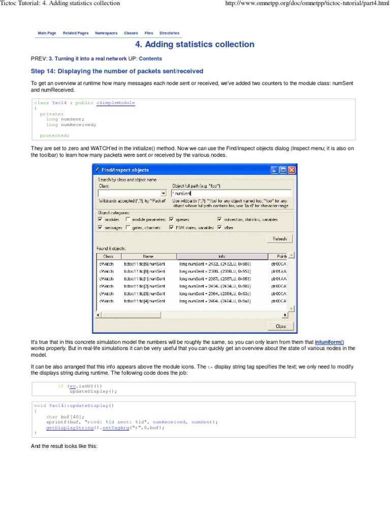 Tictoc Tutorial 4 Pdf Parameter Computer Programming Signal Electrical Engineering 
