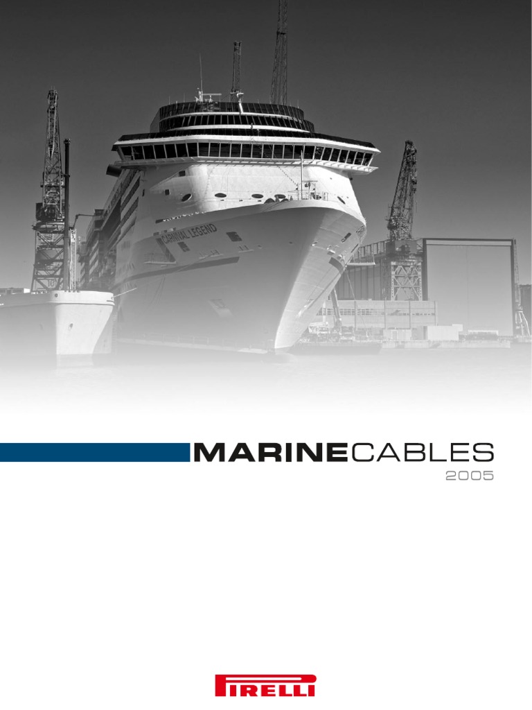 PIRELLI Marine Cables | PDF | Cable | Wire