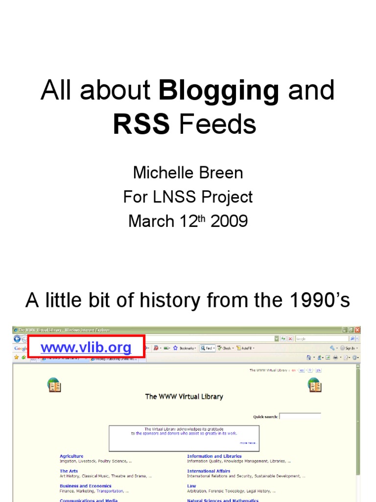Michelle Breen March 12th 2009 Shannon Consortium LNSS Talk | PDF ...