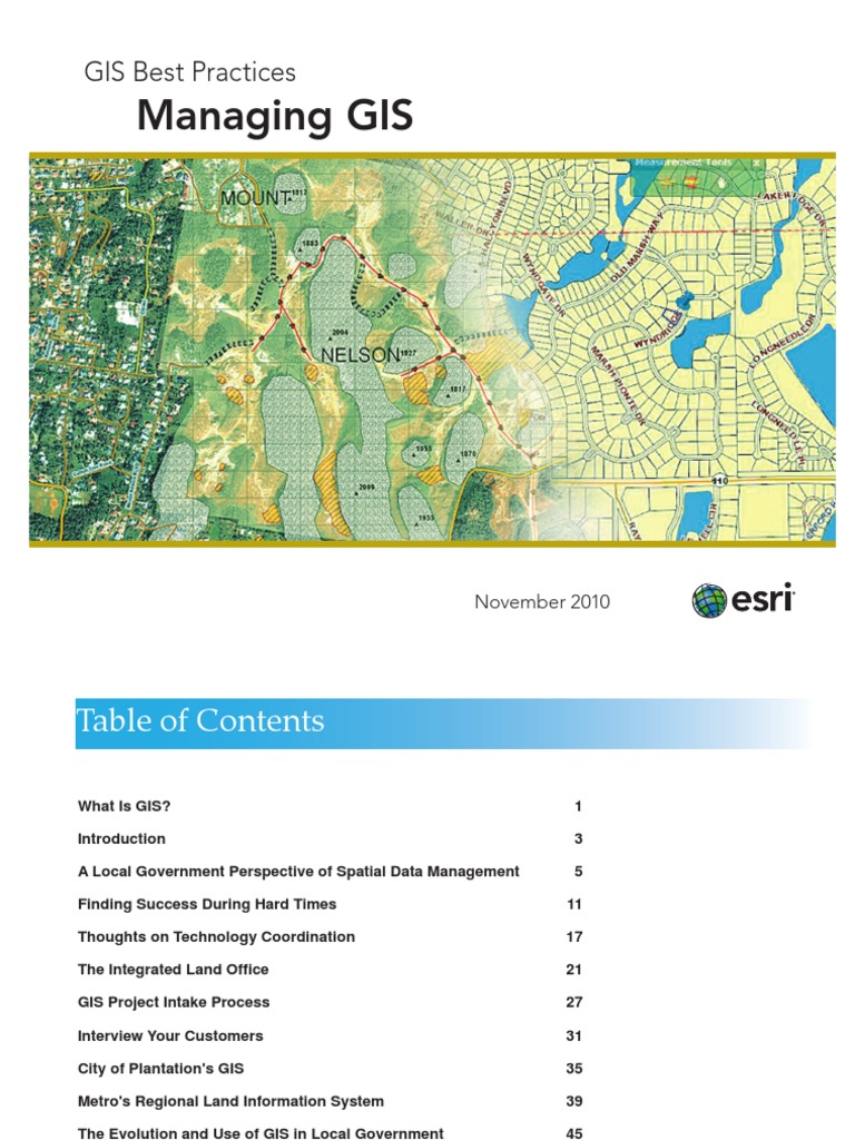 Managing Gis | PDF