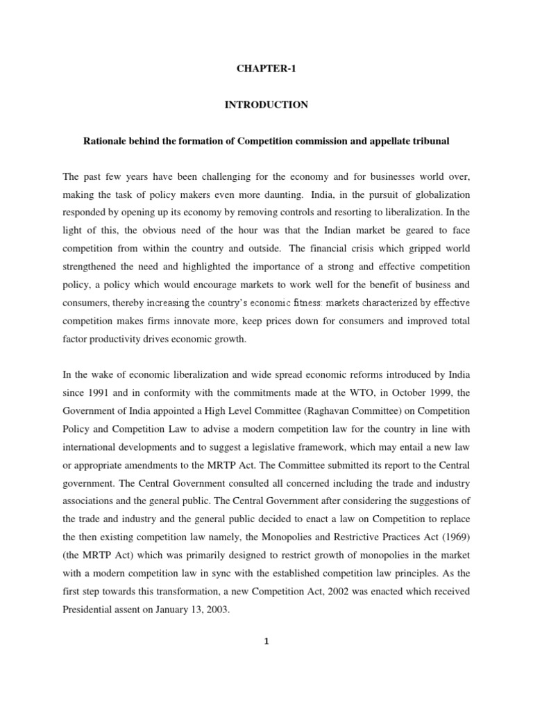 Competition Appellate Tribunal | PDF | Competition Law | Government Of ...