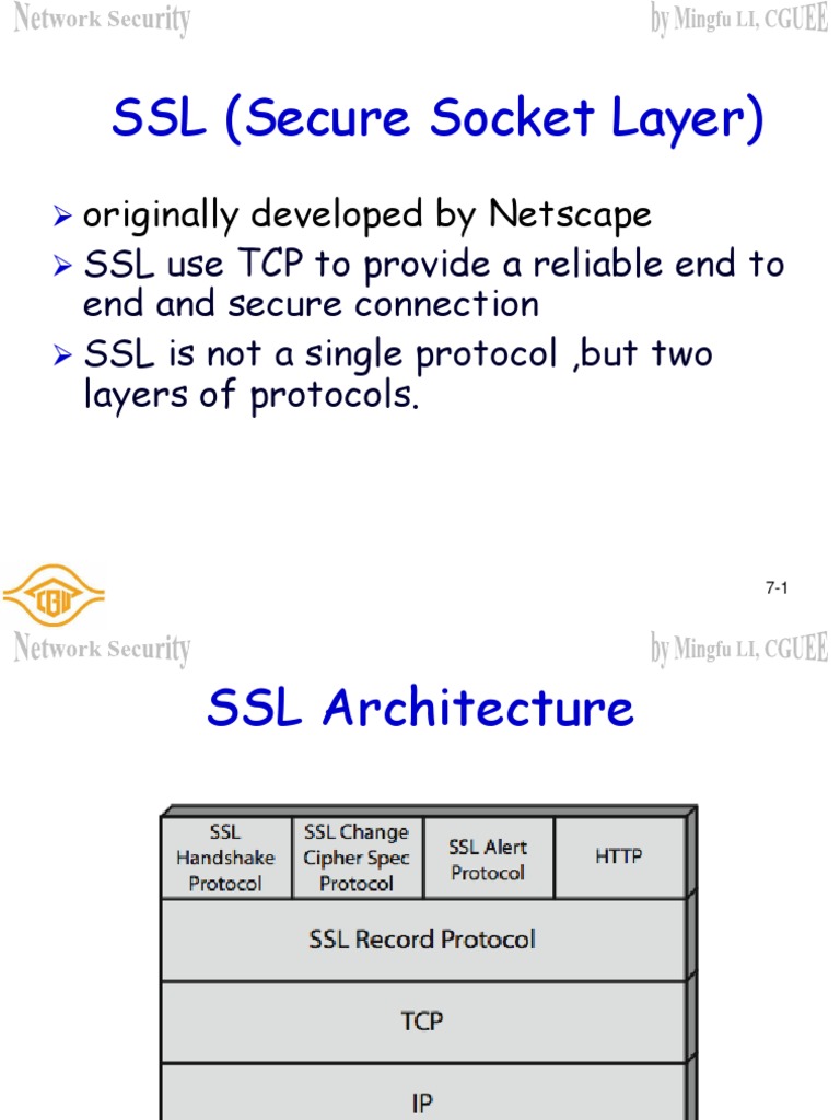 SSL | PDF | Transport Layer Security | Key (Cryptography)
