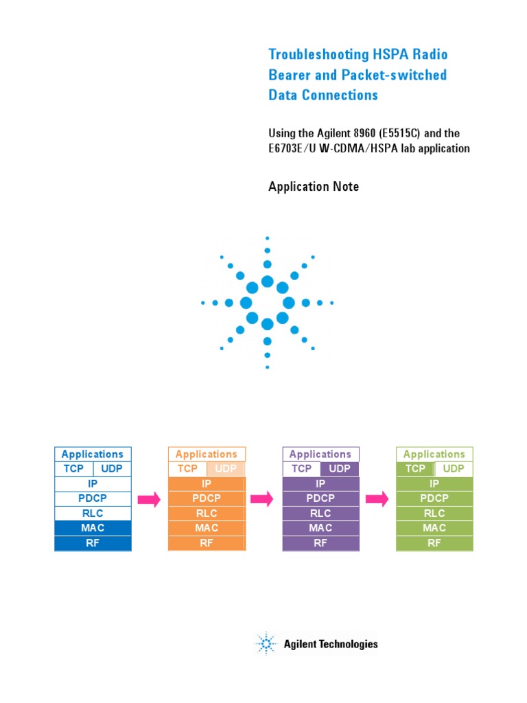 HSPA Test Setup | PDF | High Speed Packet Access | Telecommunications