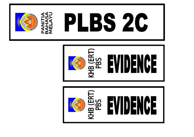 Contoh Tajuk Ring Fail Panitia - Tepi 3 Inci | PDF