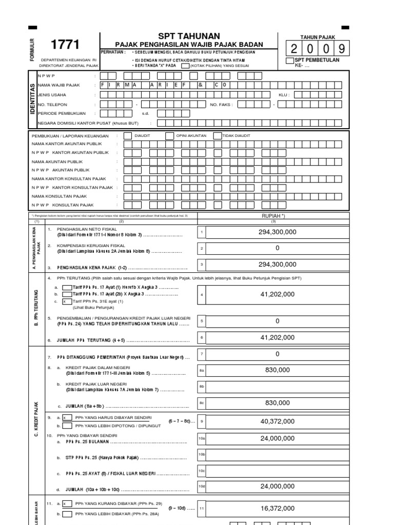 Form 1771 | PDF