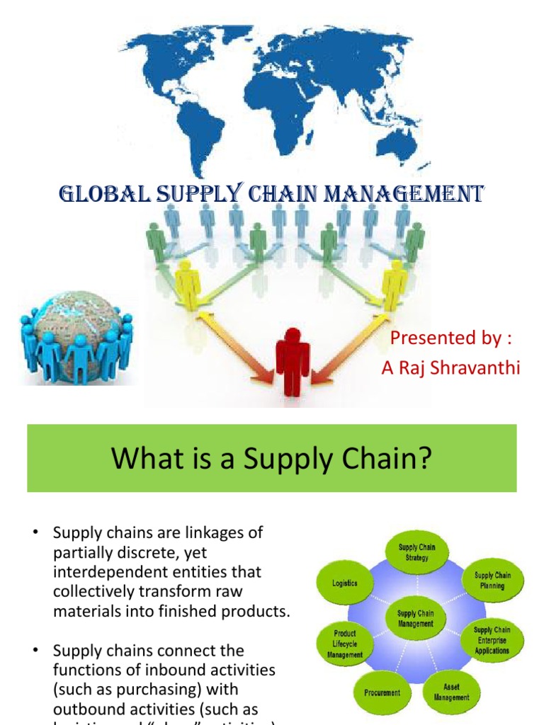 Global Supply Chain Management | PDF | Supply Chain | Supply Chain ...