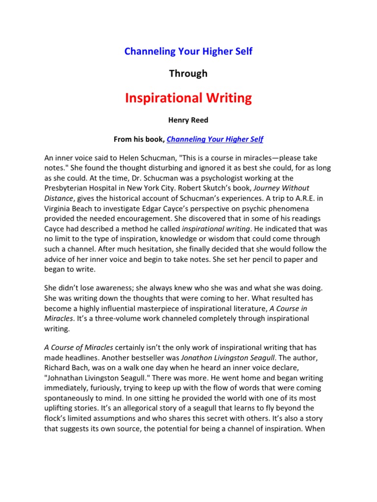 Channeling Your Higher Self Pdf Unconscious Mind Meditation