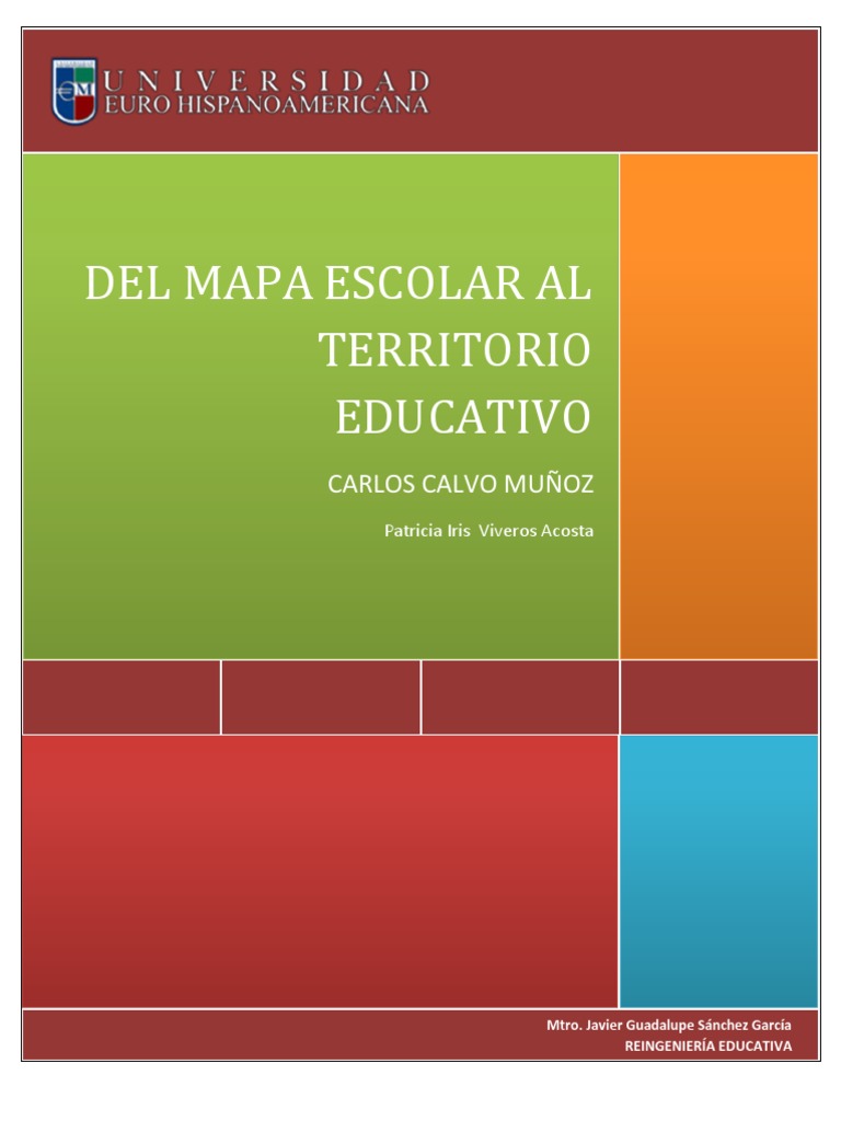 Del Mapa Escolar Al Territorio Educativo1 | PDF | Aprendizaje ...