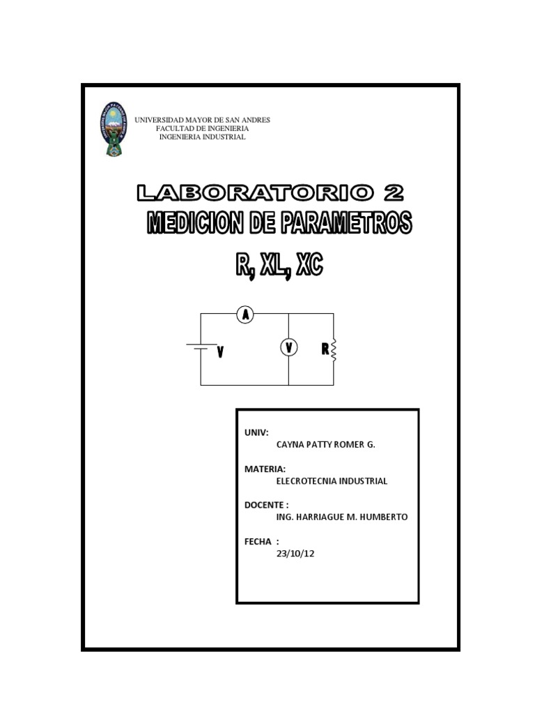R XL XC | PDF | Impedancia eléctrica | Electromagnetismo