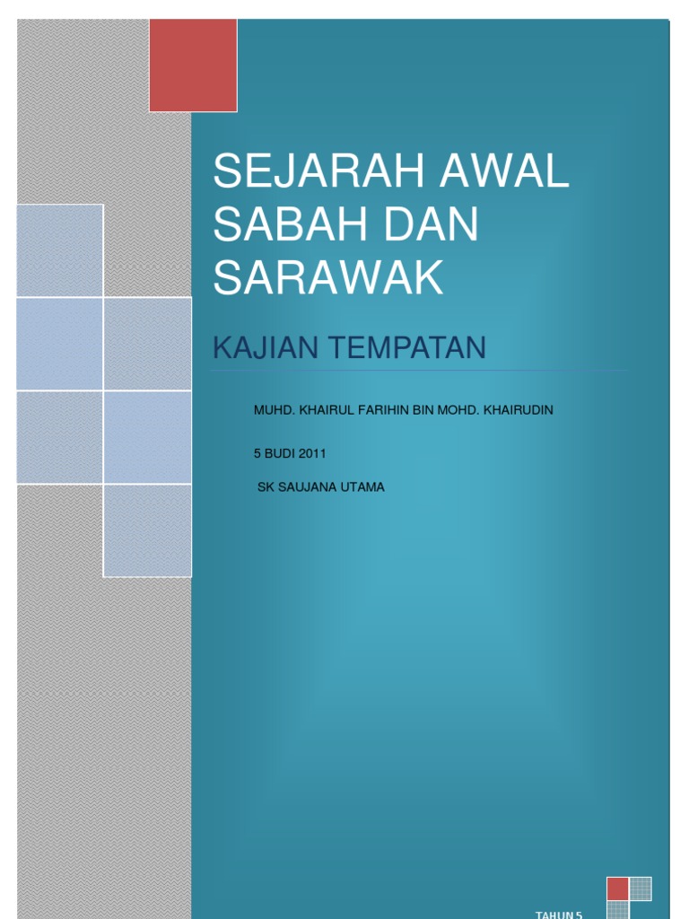 Sejarah Awal Sarawak Dan Sabah | PDF