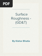 Surface Roughness | PDF | Surface Roughness | Machining