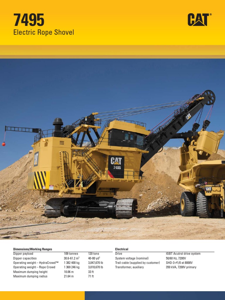 CAT 7495 NEW Datasheet | Transmission (Mechanics) | Power Inverter