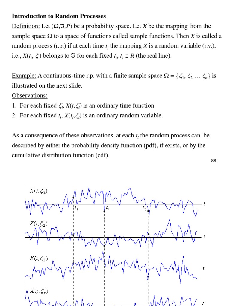 Random Processes and Noise in Communication | PDF | Signal To Noise ...