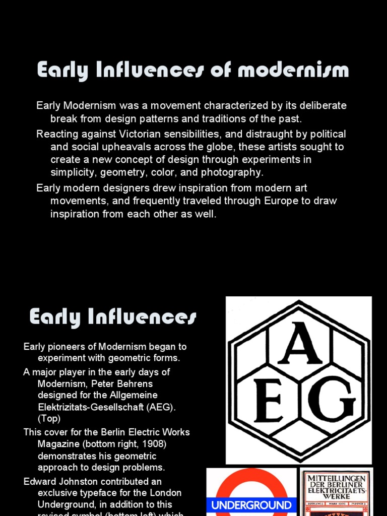 Early Modern Movements | PDF | Cubism | Modernism