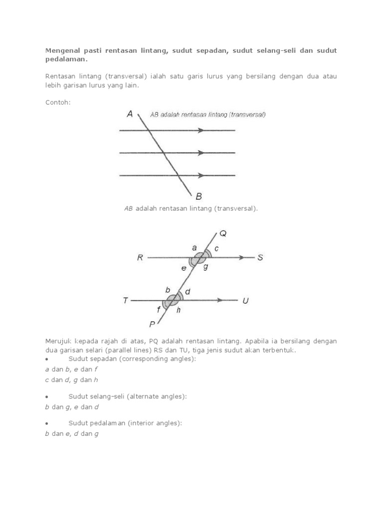 Nota Math Bab 1 Form 3 | PDF