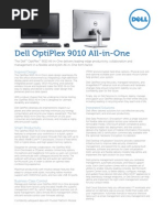 Optiplex 780 Tech Spec Sheet | PDF | Intel | Windows 7