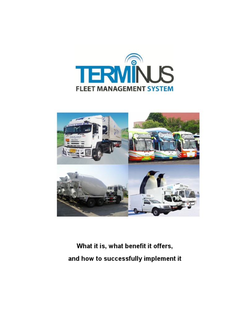 Terminus Fleet Management System - White Paper | PDF | Dispatcher ...