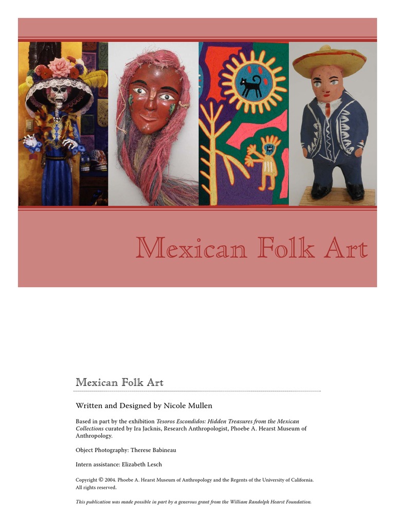 Mexican Folk Art | PDF | Pottery | Clothing