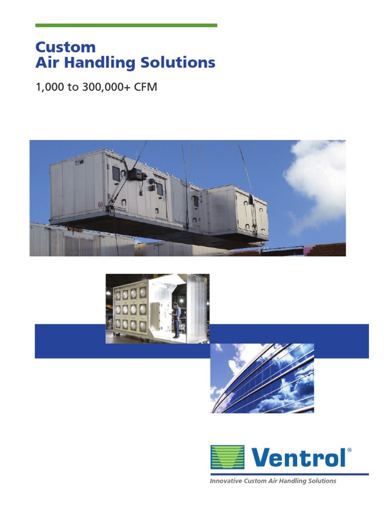 Custom Air Handling Solutions (VENT-AHU-SB-1) - Ventrol.com | Building ...