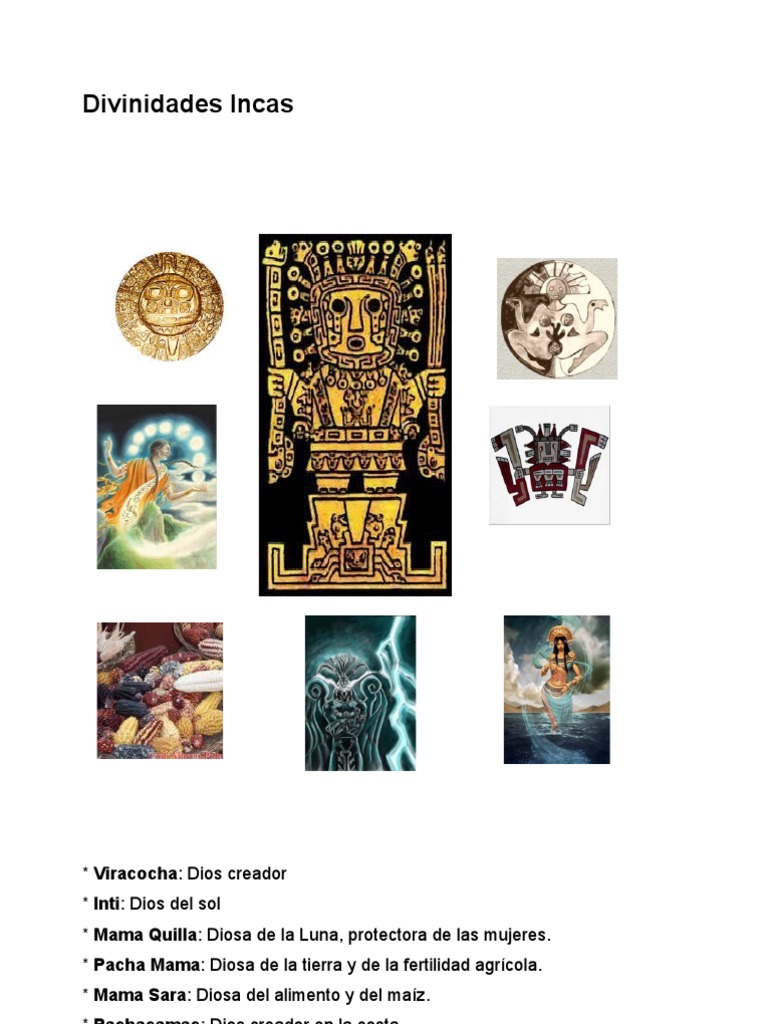 Divinidades Incas | PDF