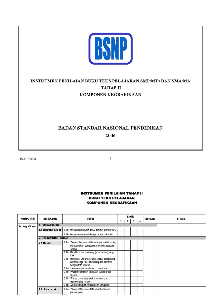 BSNP | PDF