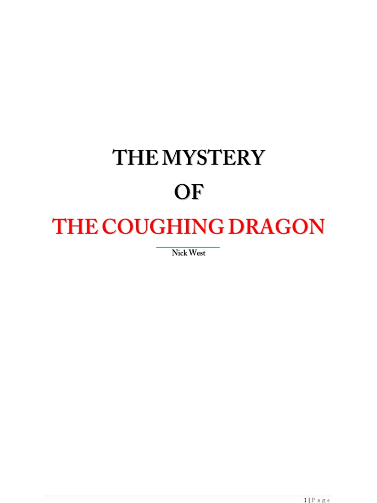 #14 - The Mystery of The Coughing Dragon | PDF