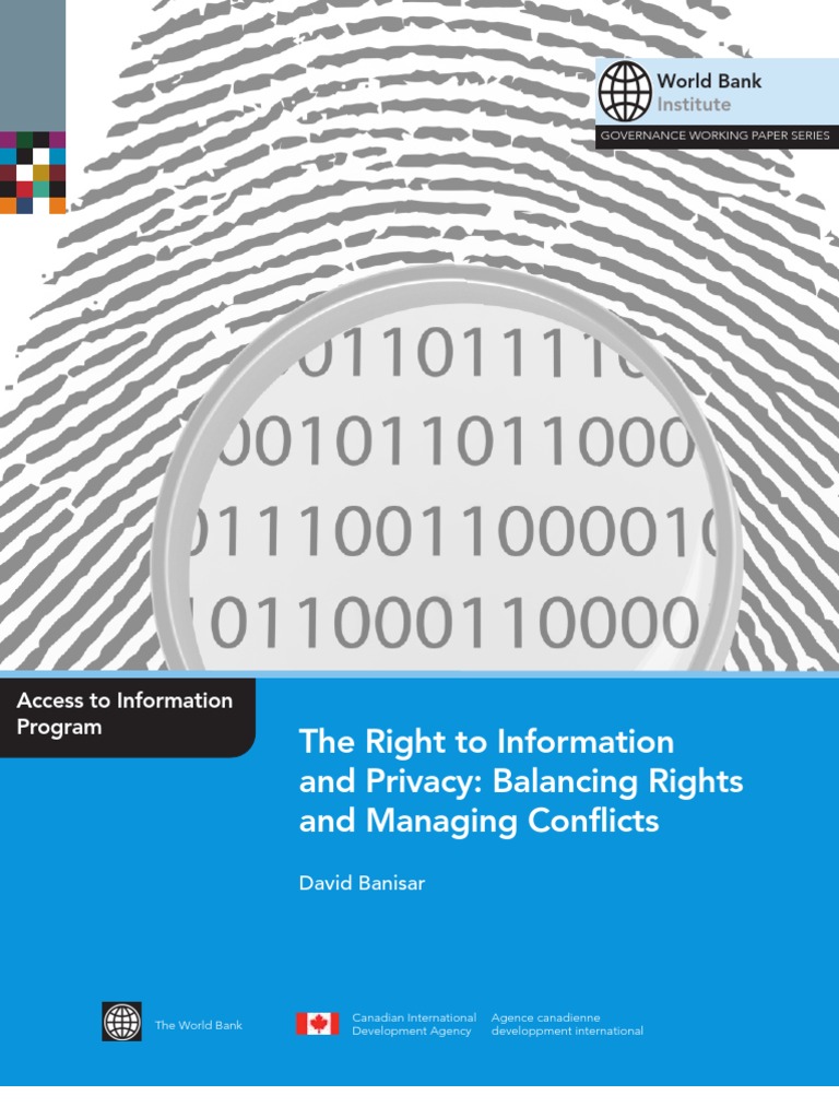 Right To Information and Privacy PDF | PDF | Freedom Of Information ...