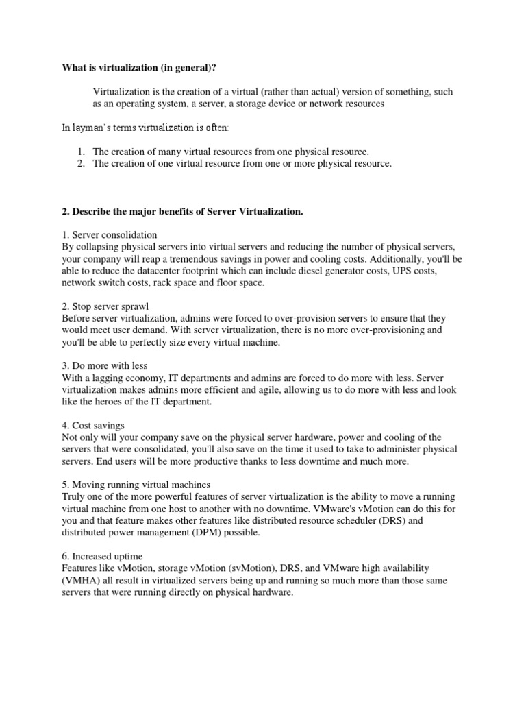 What Is Virtualization | PDF | Hyper V | Virtual Machine