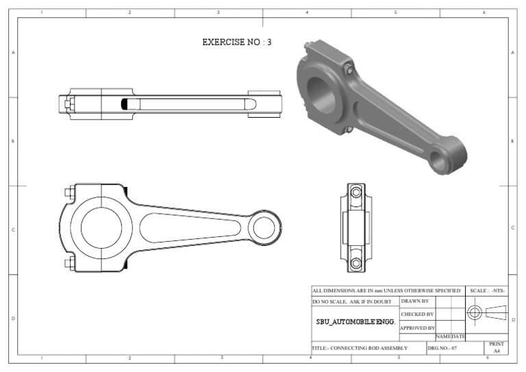 Connecting Rod Assembly Overview | PDF