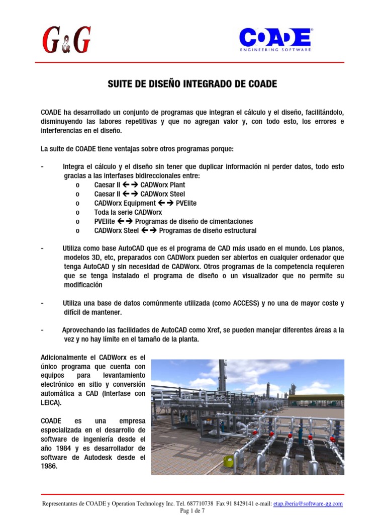 Coade Suite Rev e | PDF | Software | Bases de datos