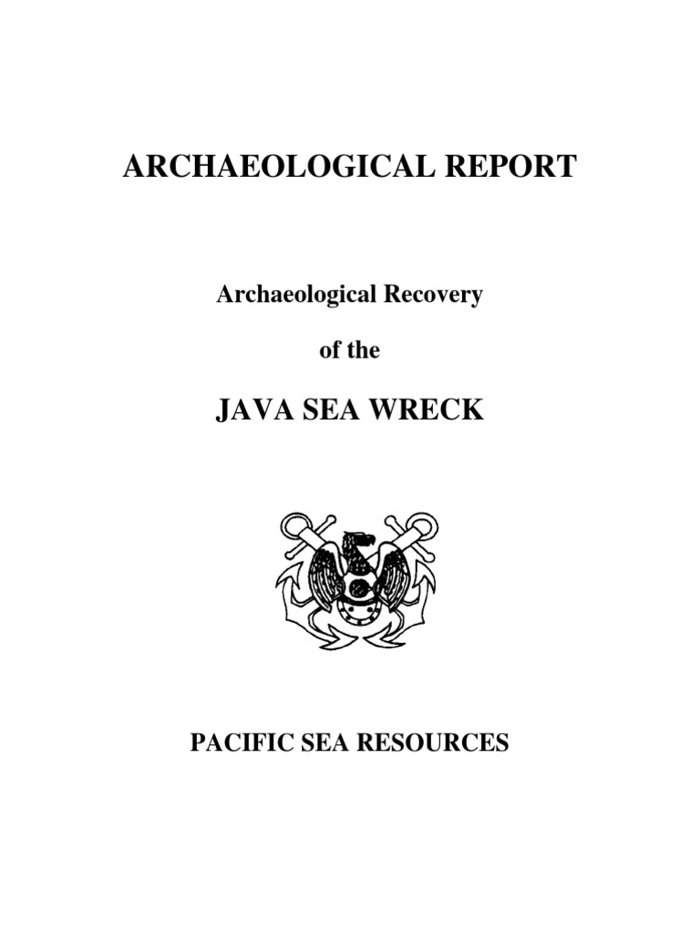 Java Sea Wreck AR | Download Free PDF | Shipwrecks | Indian Ocean