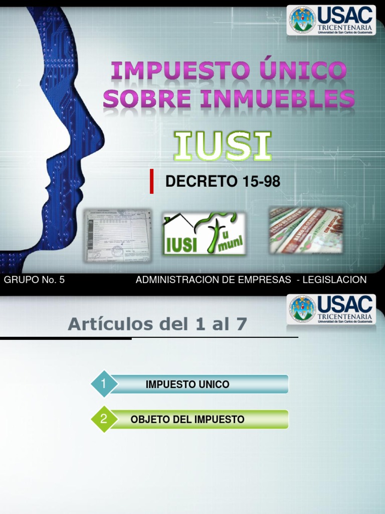 Iusi | PDF | Impuestos | Economias