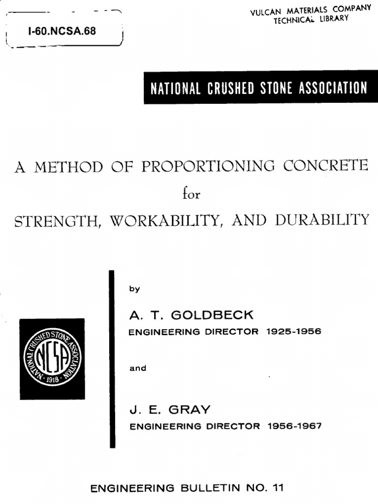 Proportioning of Concrete | PDF | Construction Aggregate | Concrete