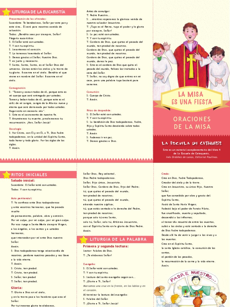 Misa Triptico | eucaristía | Misa (liturgia)
