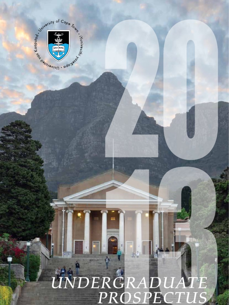 UCT Undergraduate Prospectus 2013 | PDF | University And College ...