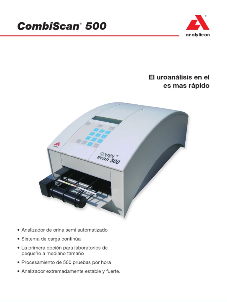Combiscan 500 | PDF | Tecnología